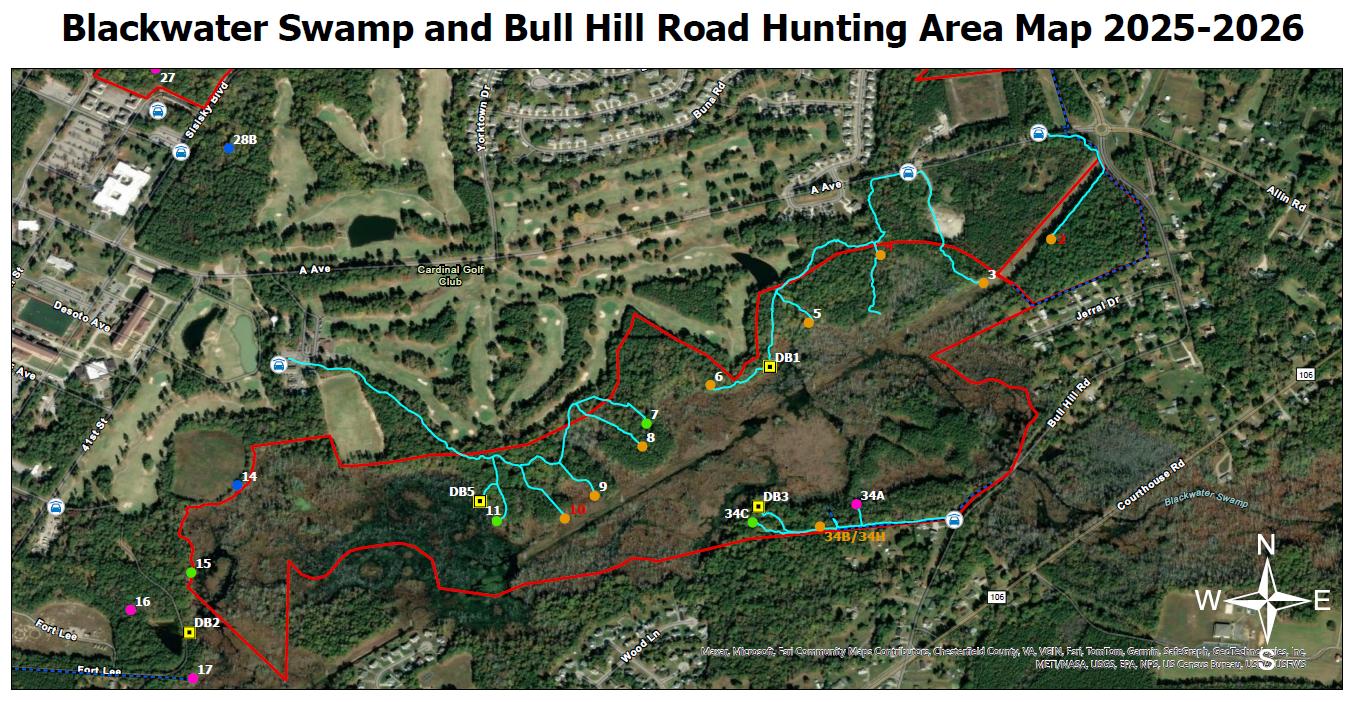 Maps - Fort Gregg-Adams - iSportsman